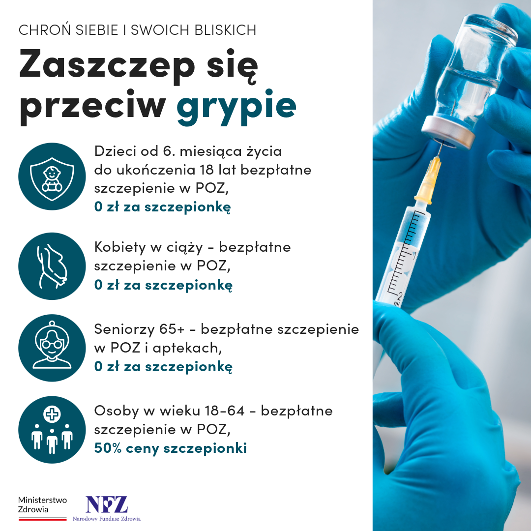 NFZ przypomina o szczepieniach przeciwko grypie - www.nasze.fm - regionalny portal informacyjny