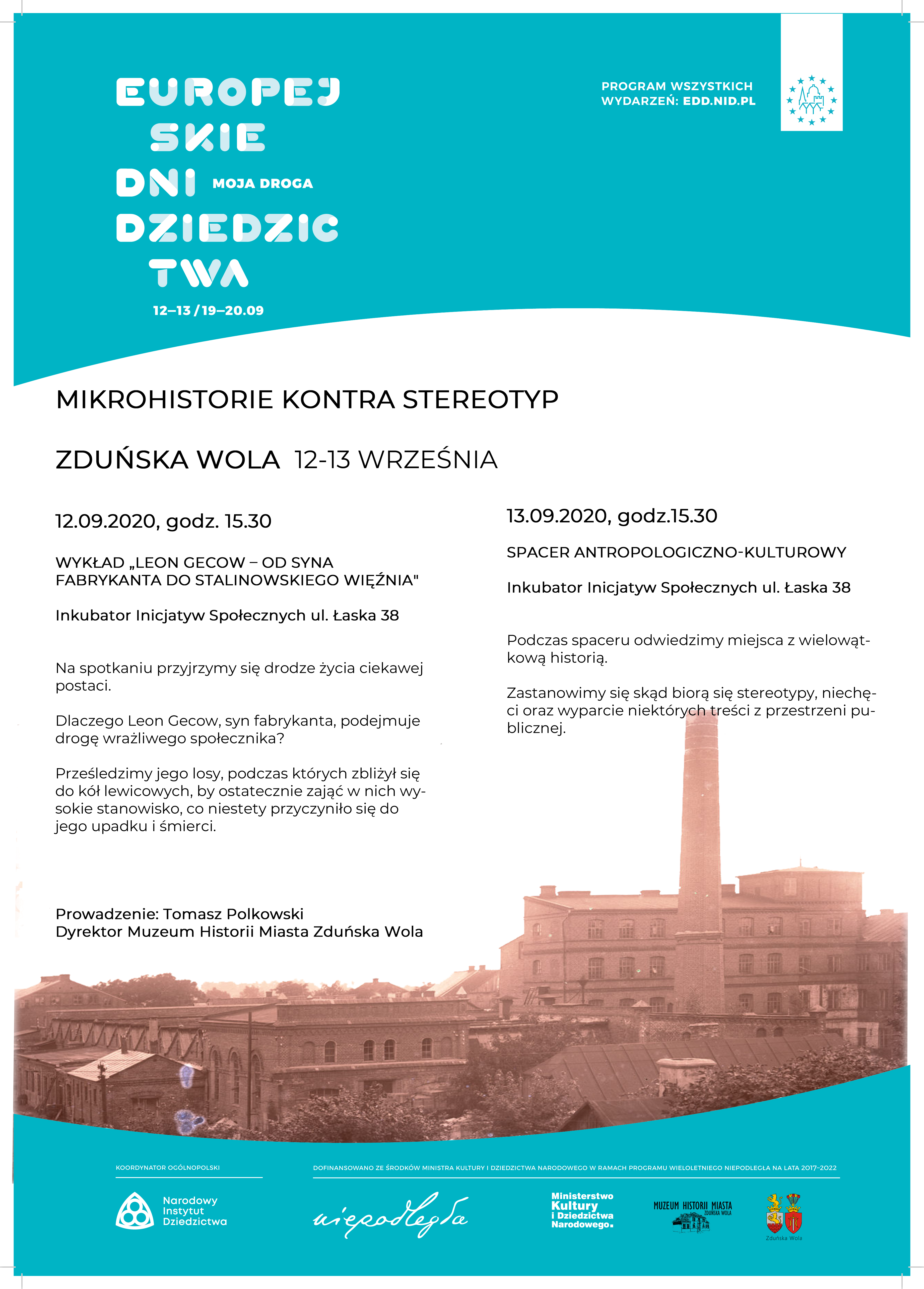 Europejskie Dni Dziedzictwa 2020 - Mikrohistorie kontra stereotyp - www ...