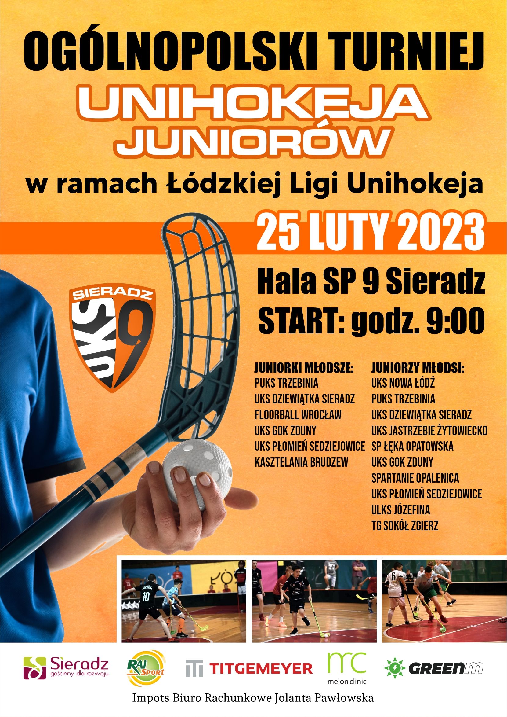 Unihokej w Sieradzu - www.nasze.fm - regionalny portal informacyjny