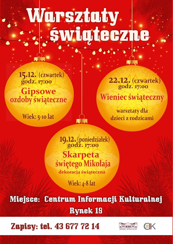 Warsztaty świąteczne - www.nasze.fm - regionalny portal informacyjny